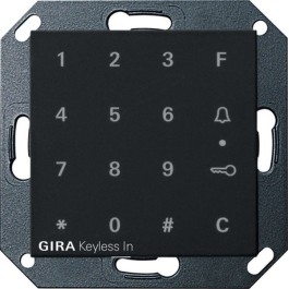 Gira 2605005 Gira Keyless In Codetastatur System 55 Schwarz m | online ...