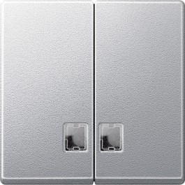 Merten 437560 Wippe für Serienschalter mit Symbolfenster aluminium M ...