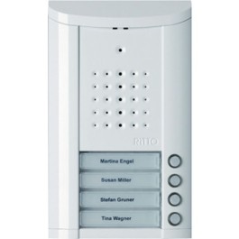 Ritto 1840470 Entravox Türstation Audio 4 Wohnungen Audio weiß lackiert ...