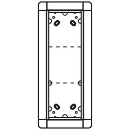 Ritto 1881330 Unterputzrahmen 3 Modulplätze titan | online kaufen