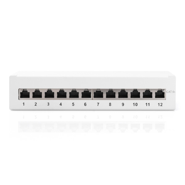 Digitus DN-91612SD-EA-G Desktop CAT 6A Klasse EA Patch Panel geschirmt ...